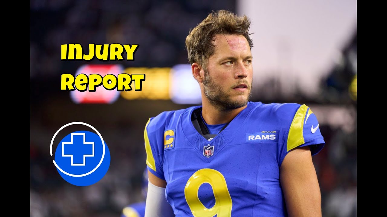 Week 14 Rams Injury Report (Part One) - YouTube