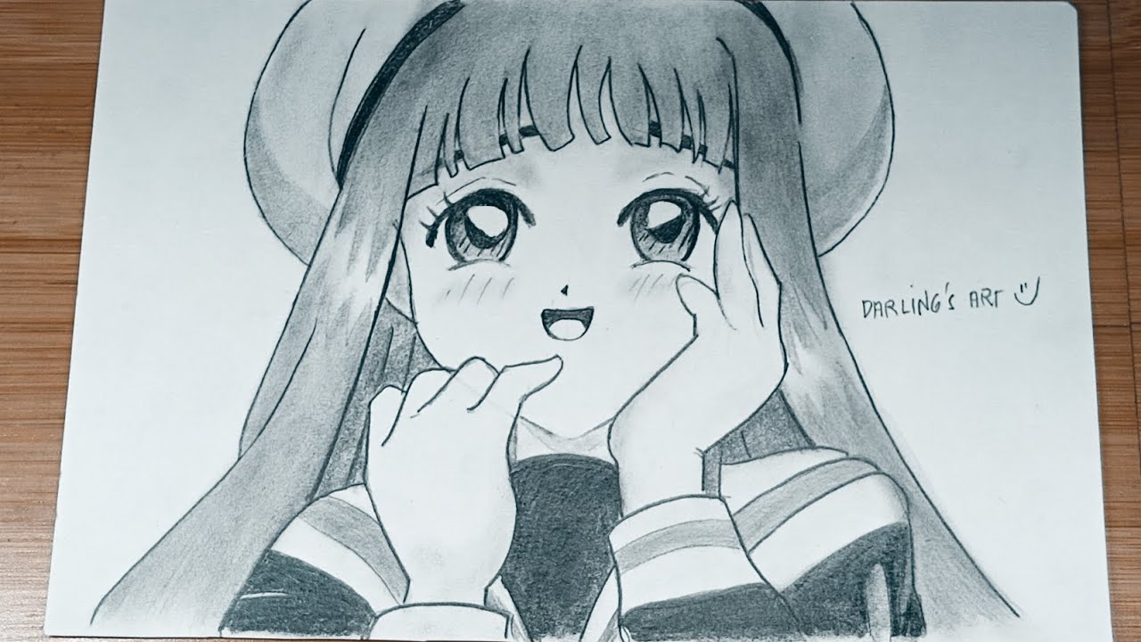 Darling's Art 🐱 How to draw TOMOYO Step by step ll Card Captor Sakura ...