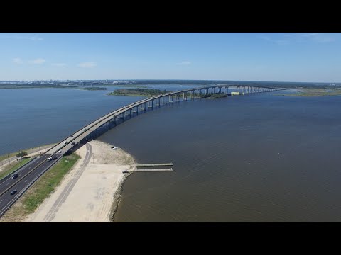 Prien Lake (360° View) in Lake Charles, Louisiana. - YouTube