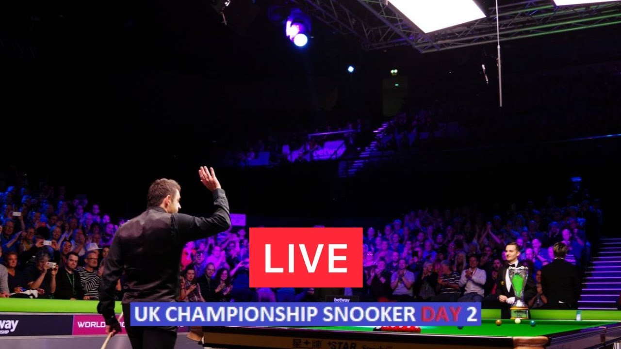 2022 UK Championship Snooker LIVE Score UPDATE Today Day 2 Game 13 Nov ...