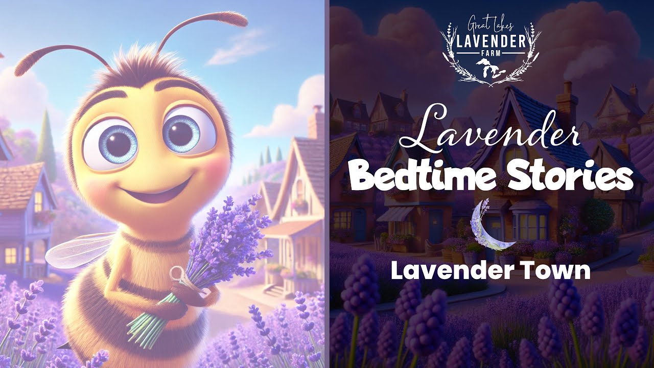Lavender Town | Lavender Bedtime Stories | Read Aloud Children's Book ...