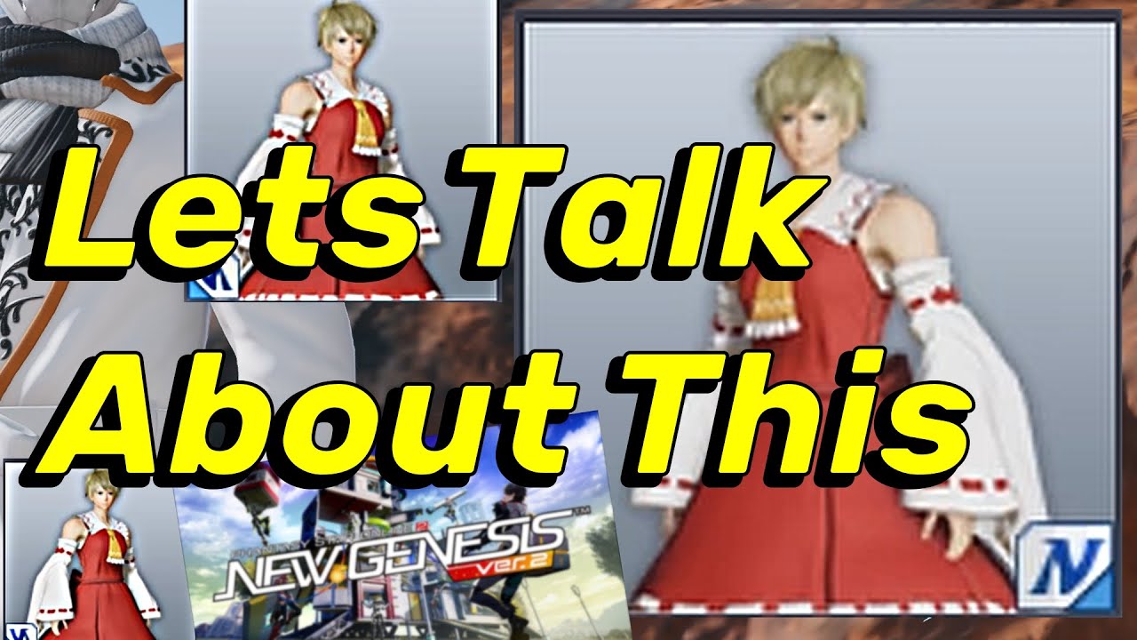 The Elephant In The Room - Males & Dresses | SEGA's PSO2:NGS - YouTube