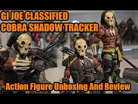 Gi Joe Classified Cobra Shadow Tracker Unboxing Review #actionfigures # ...