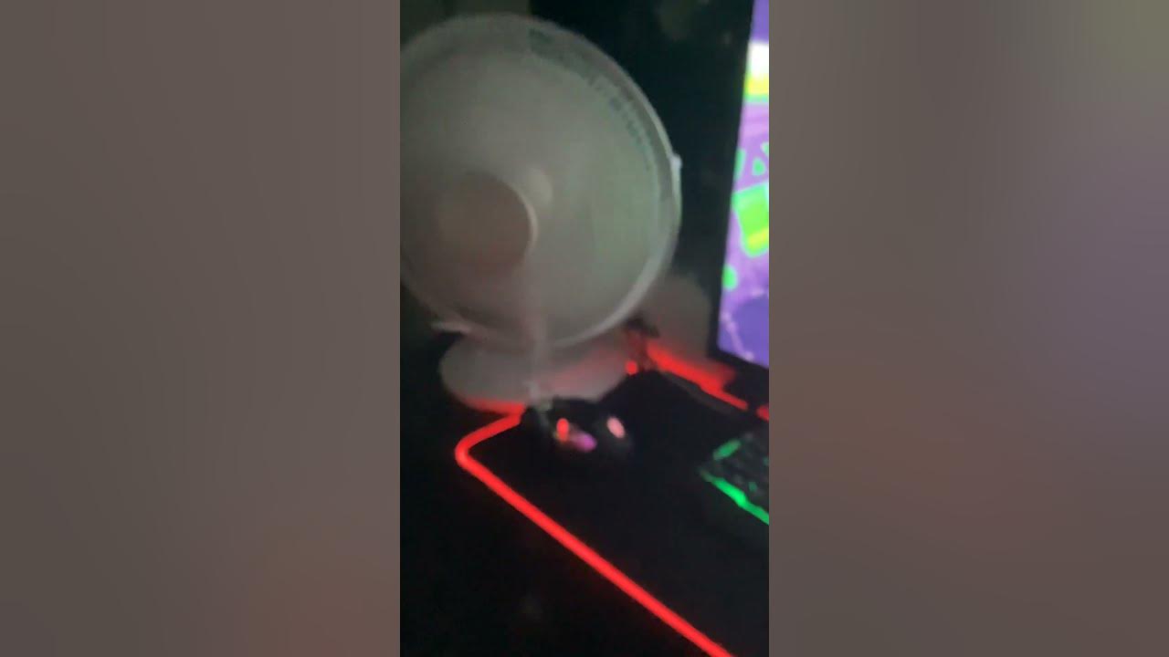 How to go afk using a fan and string and a mouse - YouTube