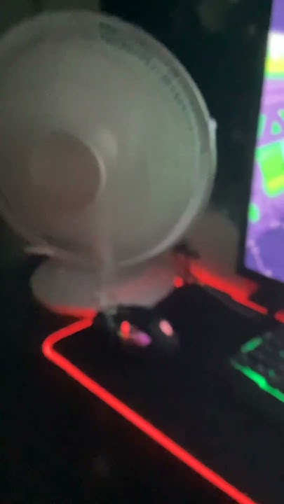 How to go afk using a fan and string and a mouse - YouTube