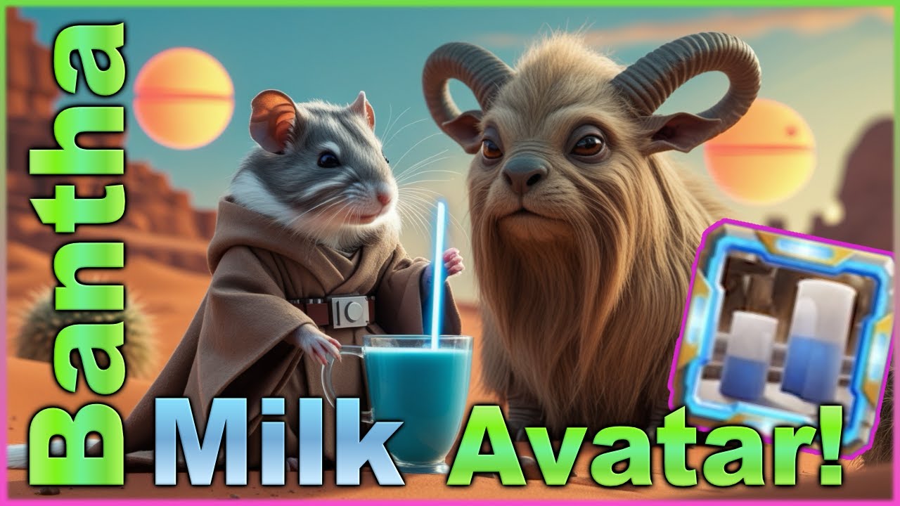 FREE Bantha MILK Avatar & more in unexpected gift from CG for April 1st ...