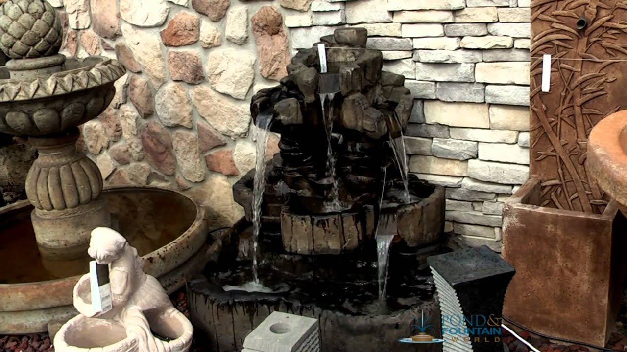 Medium Rock Fall Fountain - Henri Studio - 5887F3 - YouTube