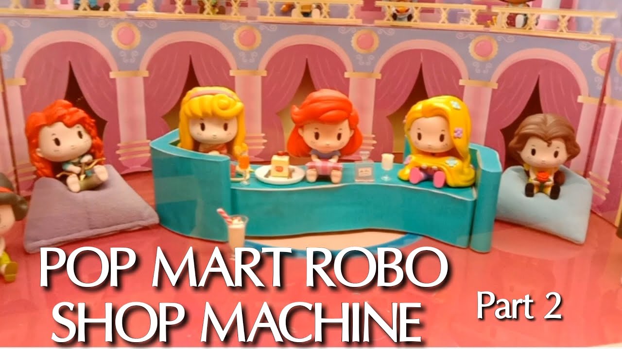 POP MART ROBO SHOP MACHINE PART 2 - YouTube