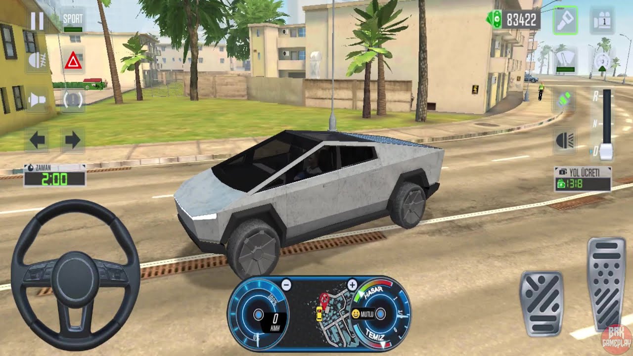 🔥 CyberTruck 😊 Uber Simulator (Taxi Sim 2020) - YouTube