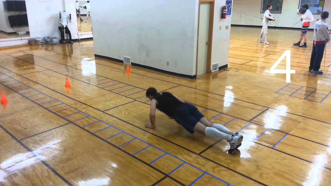 February 2014 Reddit fencing challenge. Agility! - YouTube