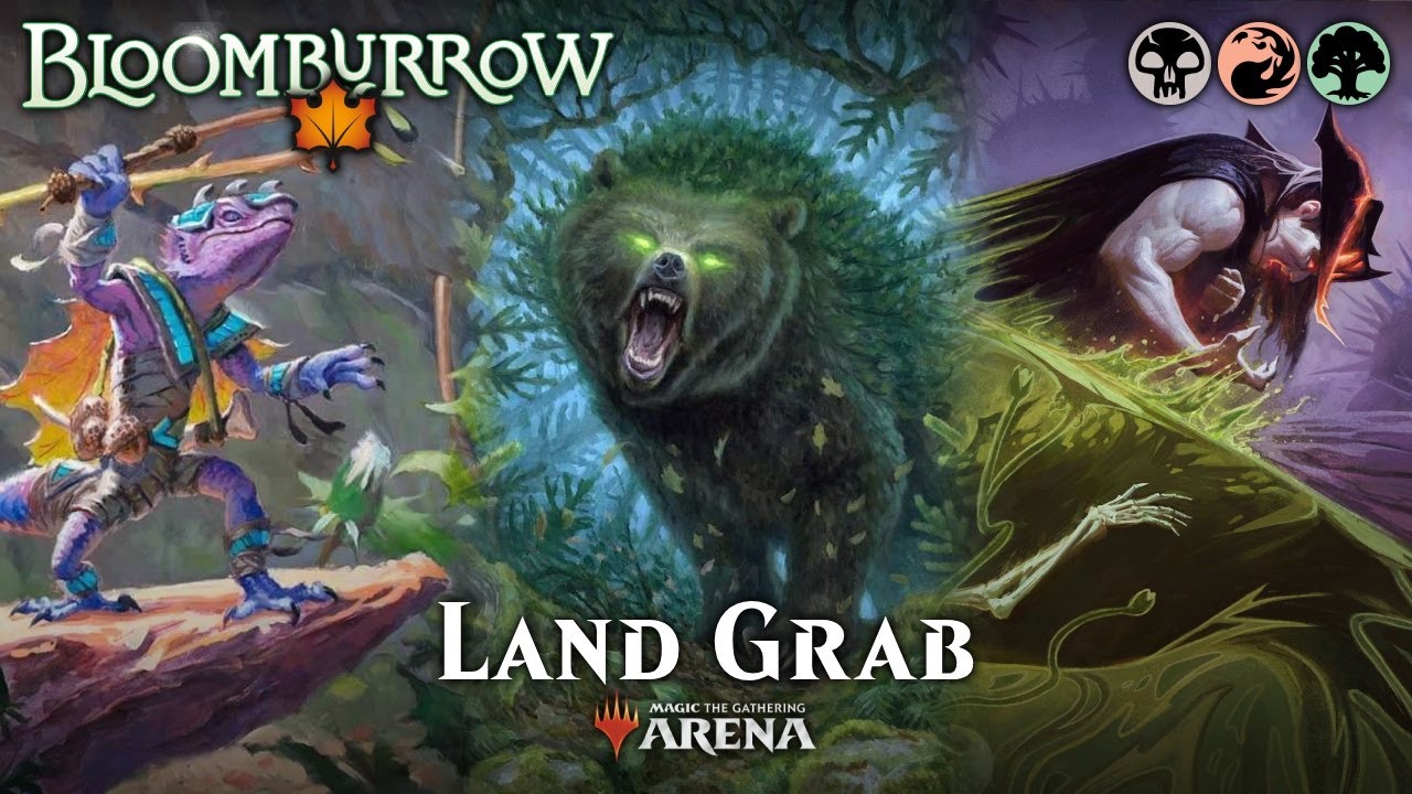 ⚫🔴🟢 JUND LAND COMBO Goes Off Bloomburrow Standard MTG Arena - YouTube