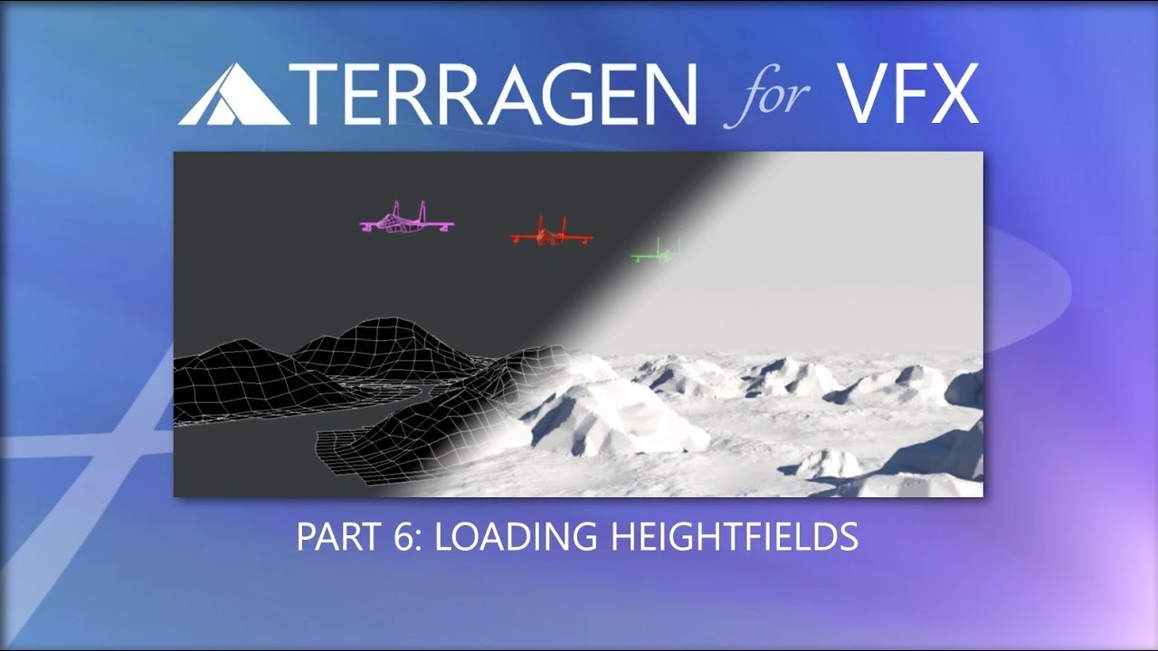 Terragen for VFX: Part 6 - Loading Heightfields - YouTube
