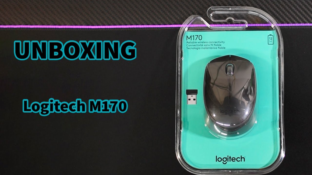 Logitech M170 │ Unboxing en español y primeras impresiones │ Oh My ...