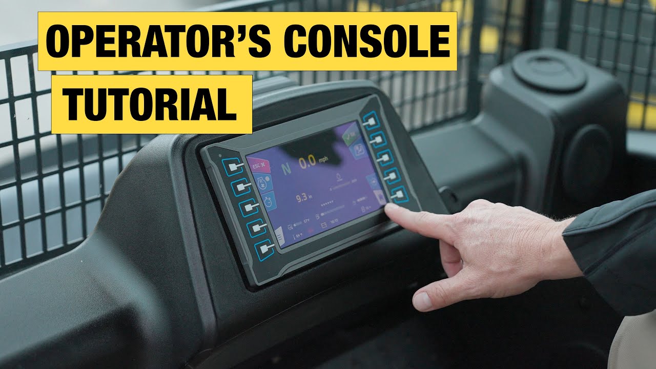 How To: Using the Operator's Console - BOMAG BC Landfill Compactors ...