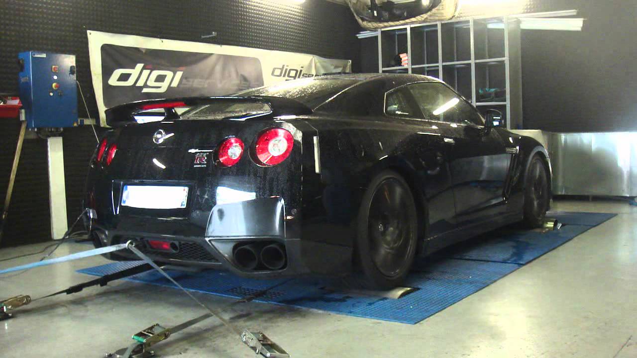 * Reprogrammation Moteur * Nissan GTR 35 Ethanol Stage 3 @ 643cv dyno ...