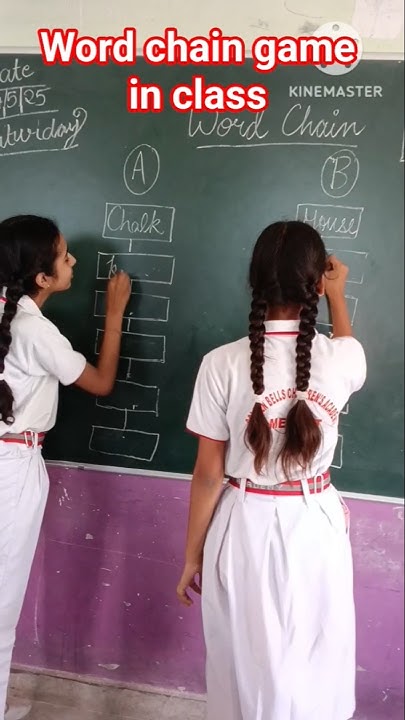 word chain game 🎮# classroom Activity # funny education 😀 - YouTube