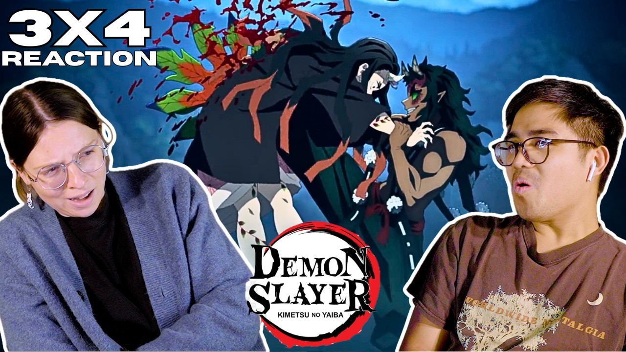 FIGHTING UPPER RANK 4 DEMON ☠️ | Demon Slayer Season 3 Ep. 4 Reaction ...