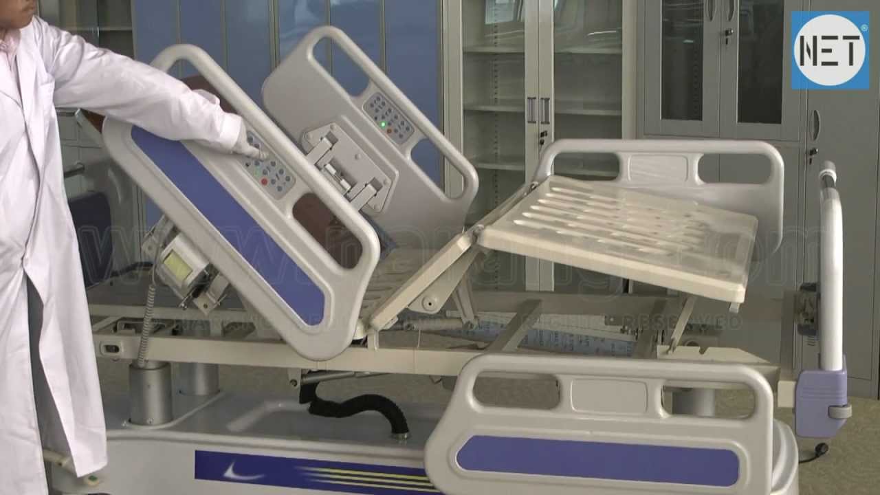 Comfy I.C.U. Bed, Electric, 7 Function with X-Ray Permeable Backrest ...