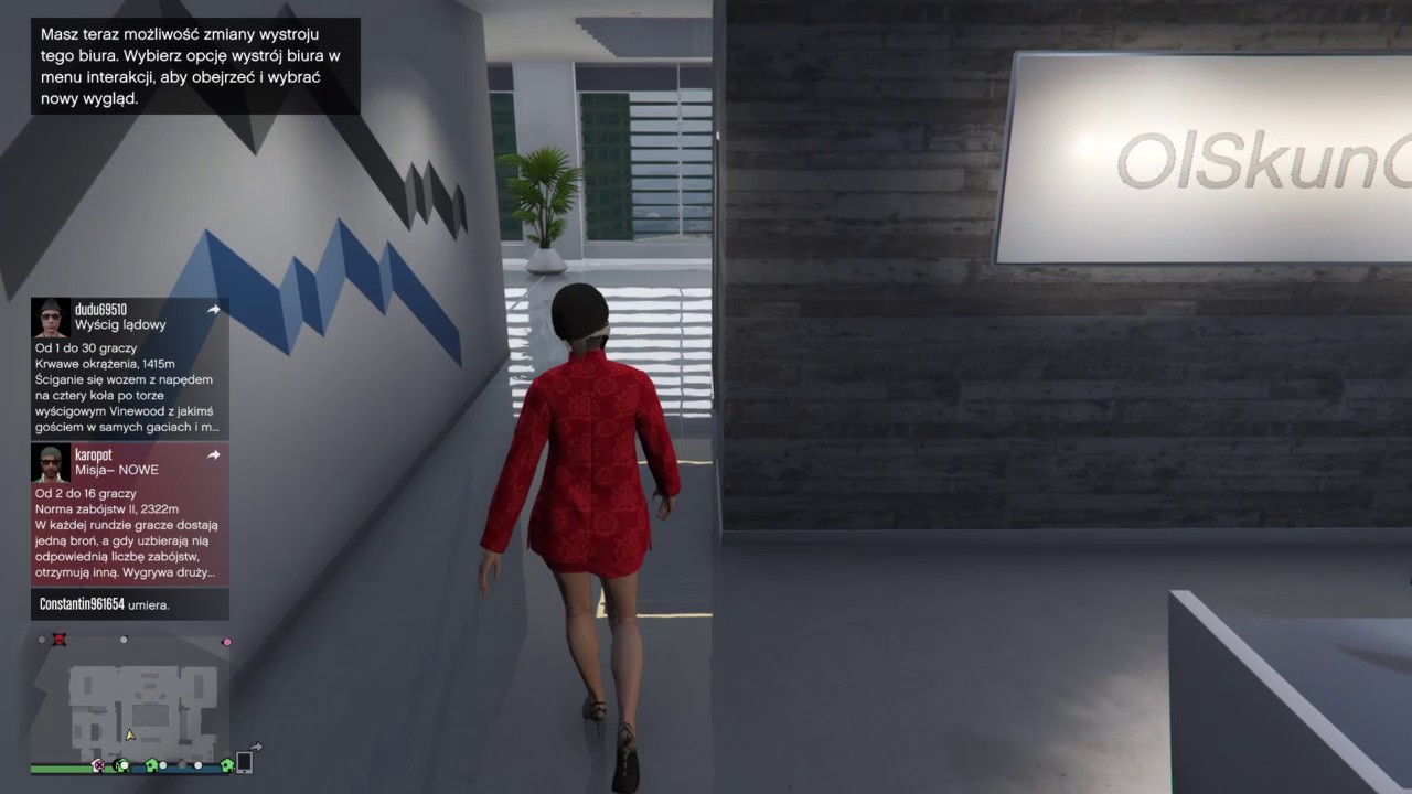 GTA V PS4 - Arcadius Business Center office - polskie napisy - YouTube