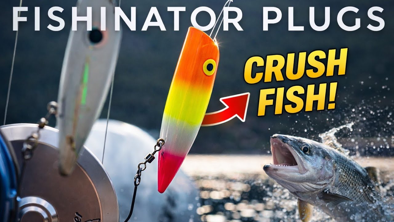 HOW TO Fish with Wood Plugs - Fishinator Edition - YouTube