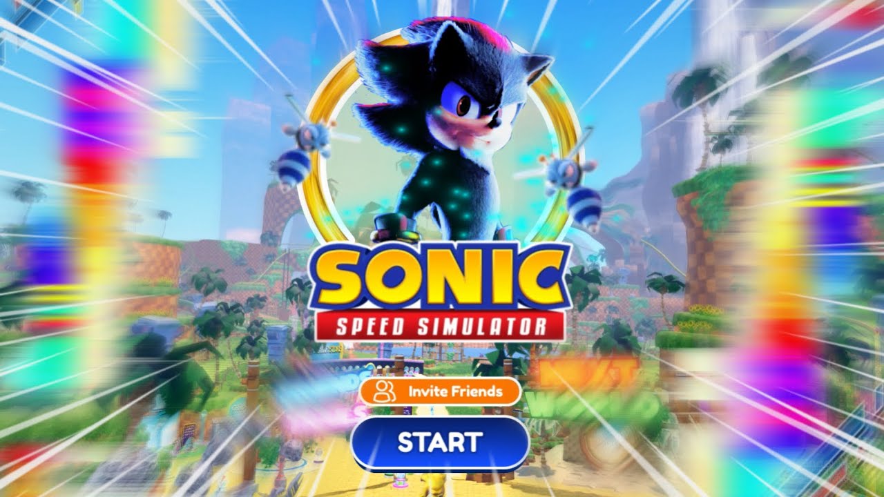 🎬 MOVIE SHADOW in Sonic Speed Simulator... - Roblox - YouTube