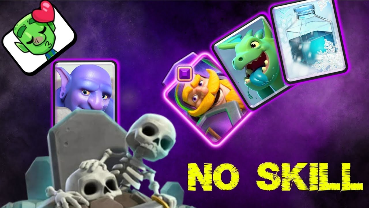 Graveyard freeze deck against no skill decks - YouTube