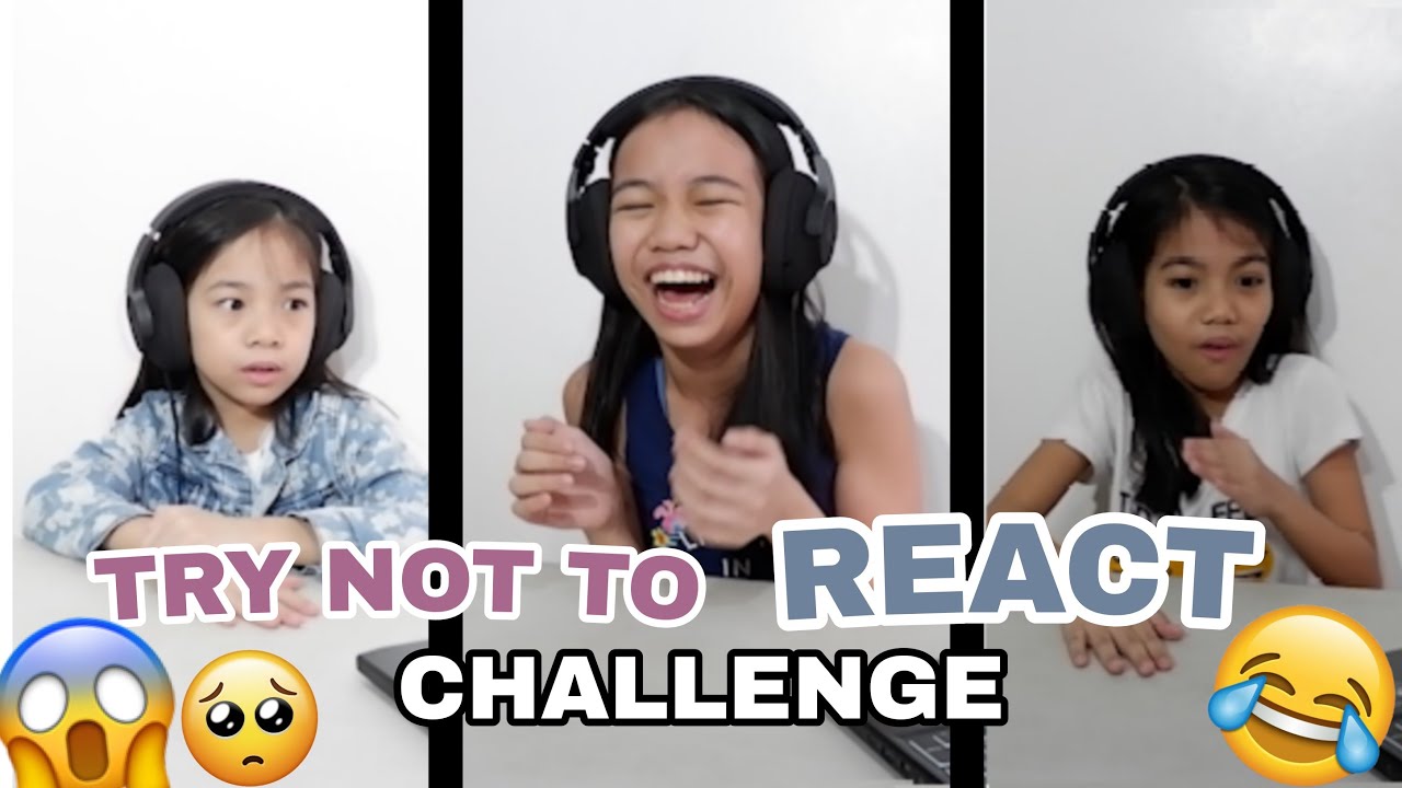 TRY NOT TO REACT CHALLENGE | The AwesomeKs - YouTube