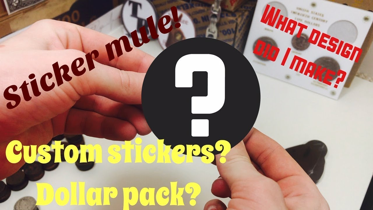 Sticker Mule Packages unboxing - YouTube