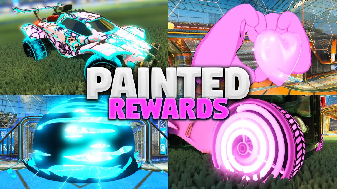 EVERY PAINTED ITEM In The SEASON 2 TOURNAMENT REWARDS On Rocket League ...