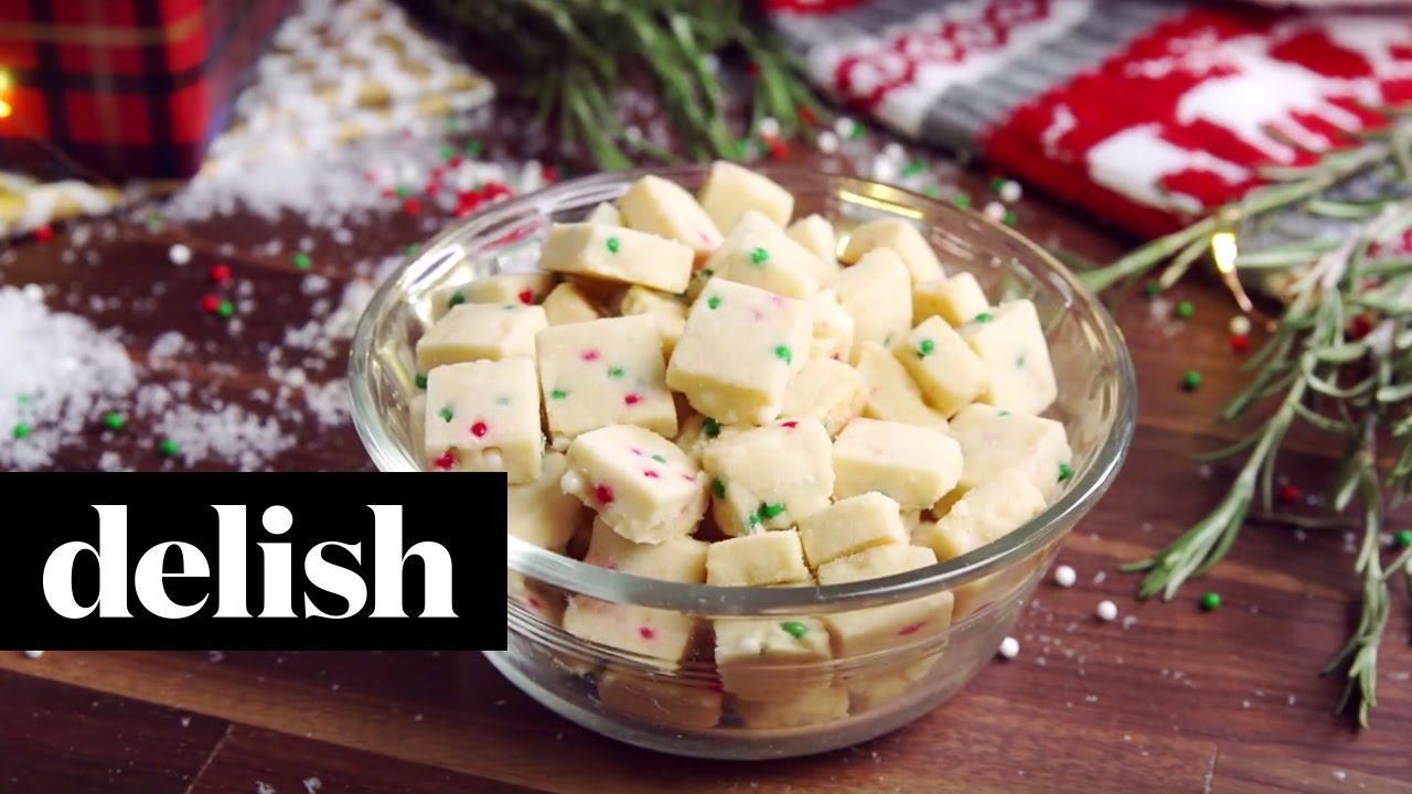 Shortbread Bites | Delish - YouTube