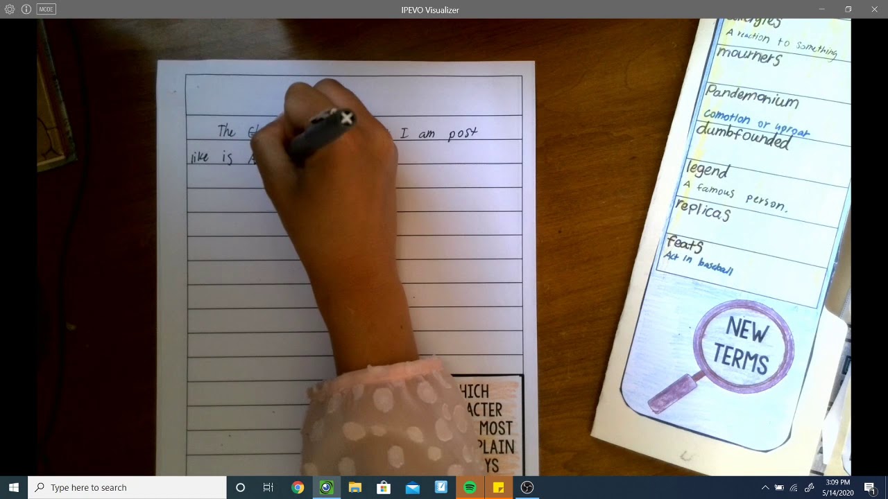 Maniac Magee Writing Activity - YouTube