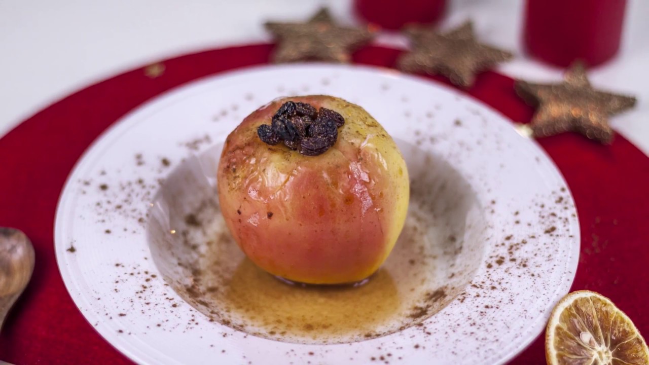 Alfred Apfels weihnachtlicher Bratapfel - YouTube