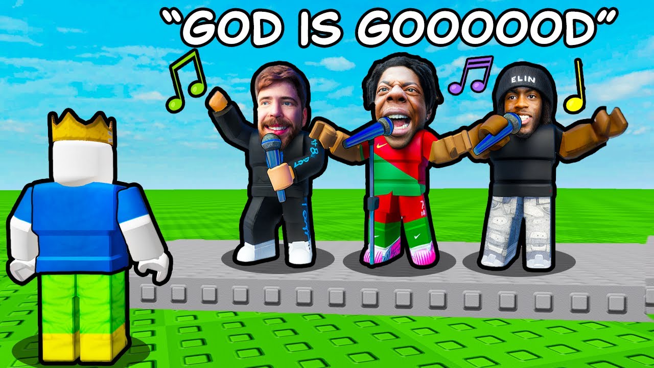 Roblox My Singing YOUTUBERS...? - YouTube