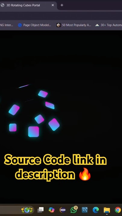 Day 12 - 3D Rotation in css | code in description #shorts #coding #webdesign #frontendcourse # ...