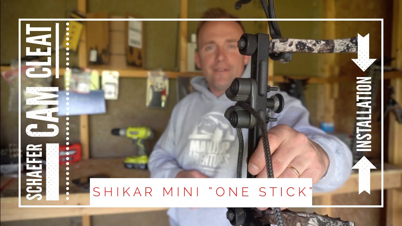 ONE STICK CLIMBING - Shikar Mini Stick Meets Schaefer Cam Cleat - YouTube
