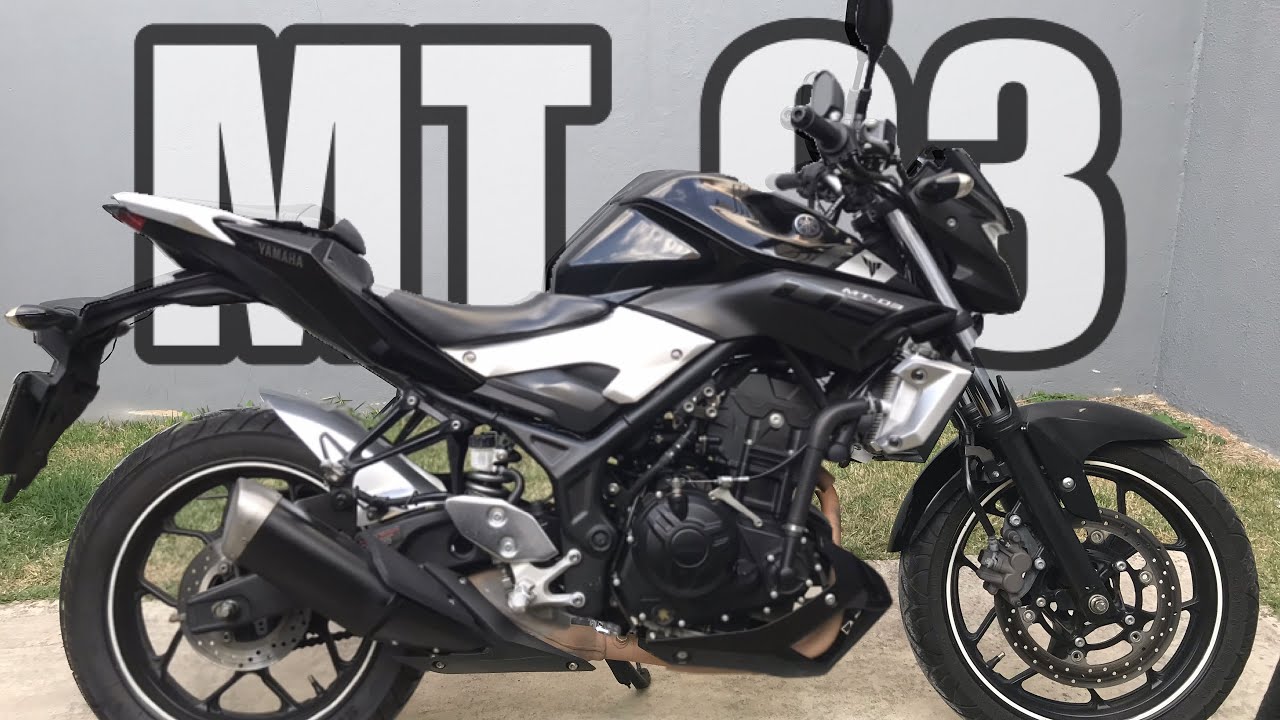 YAMAHA MT 03 2017 - VALE A PENA? - YouTube
