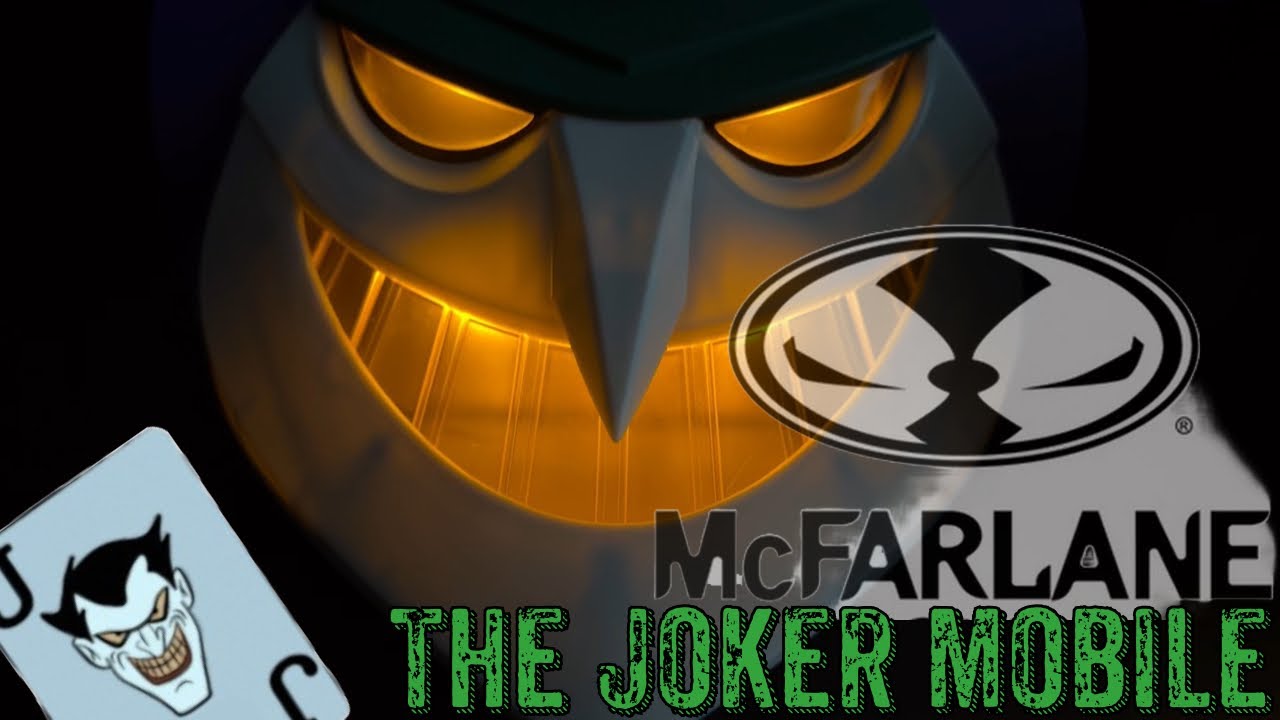 "Unboxing the New McFarlane Joker Mobile: A Villain's Ride in Detail ...