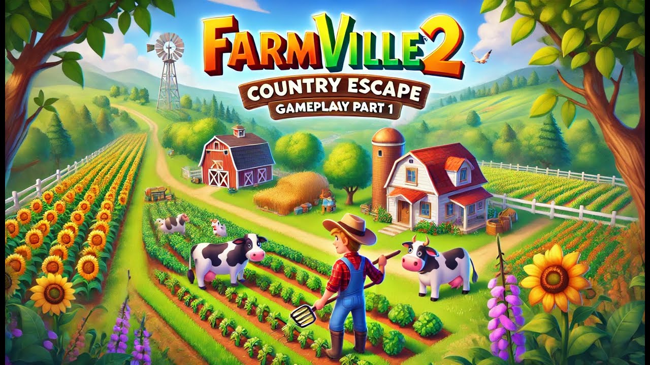 FarmVille 2: Country Escape Gameplay Part 1 | Building My Dream Farm ...
