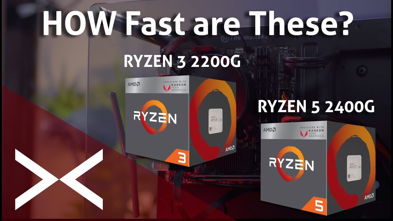 Ryzen 3 2200G & Ryzen 5 2400G Gaming performance | Benchmarking and ...
