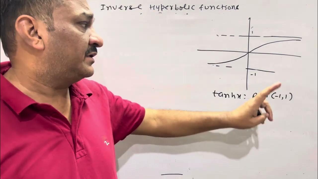 Inverse Hyperbolic Functions | Domain and Range of Inverse Hyperbolic Functions |Lecture - 3 ...