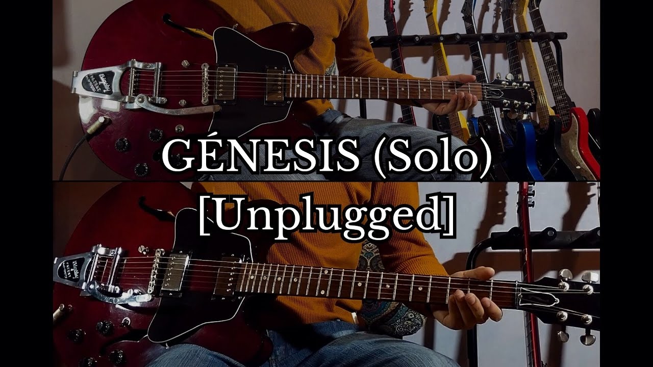 SOLO de Genesis - Soda Stereo [MTV Unplugged] | GIBSON ES 335 STUDIO ...