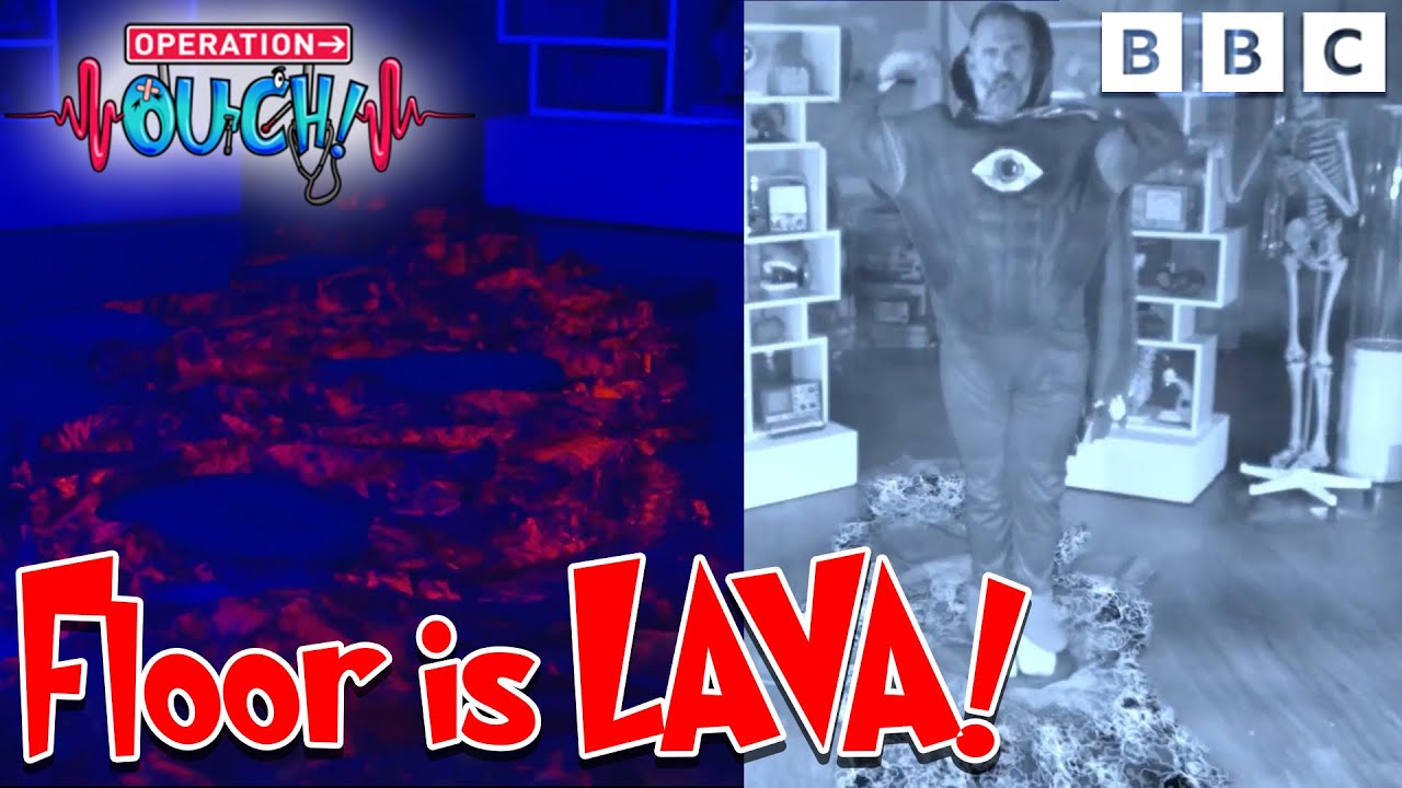 Operation Ouch! Plays Floor is Lava 🌋👁 | CBBC - YouTube
