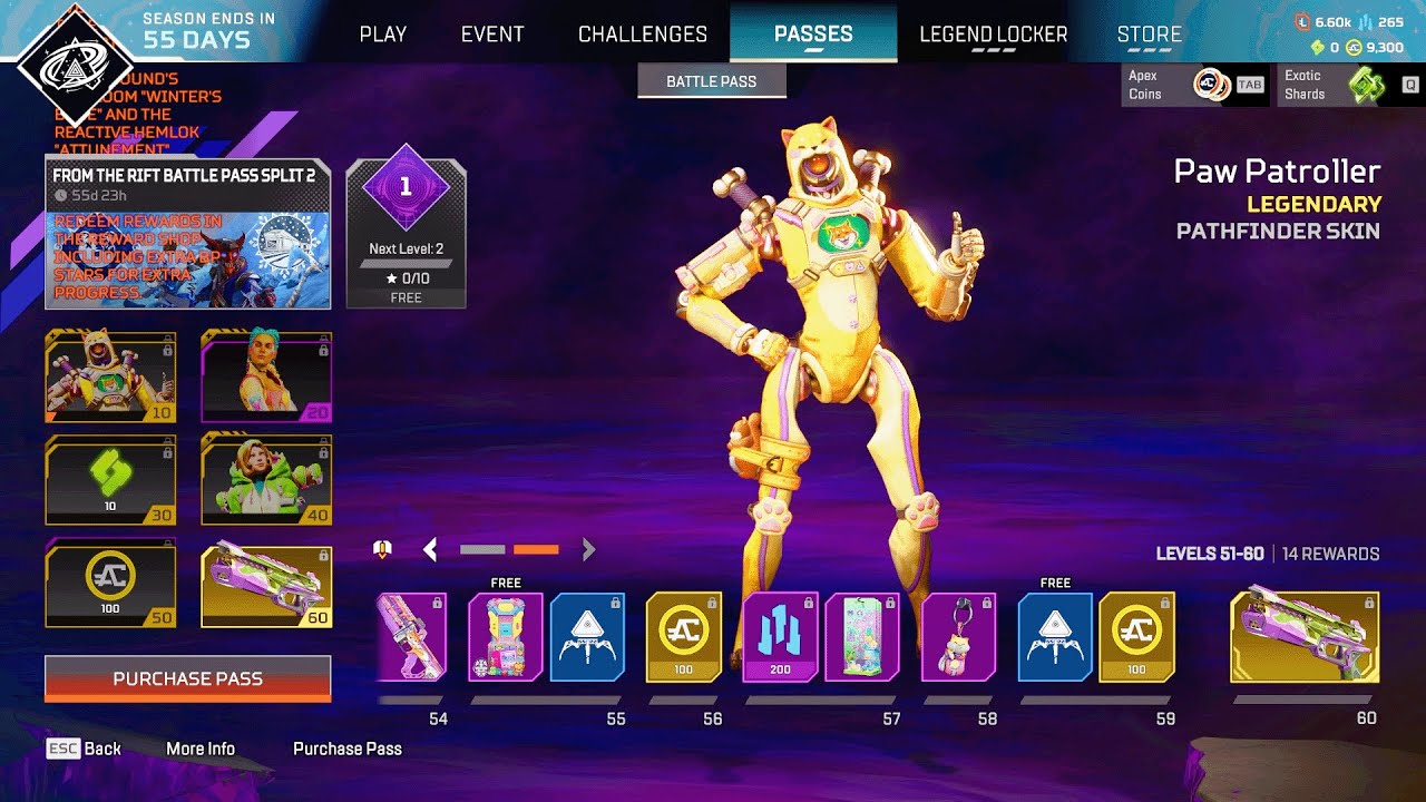 Apex Legends - Season 23 Battle Pass (Full Showcase) | From the Rift ...