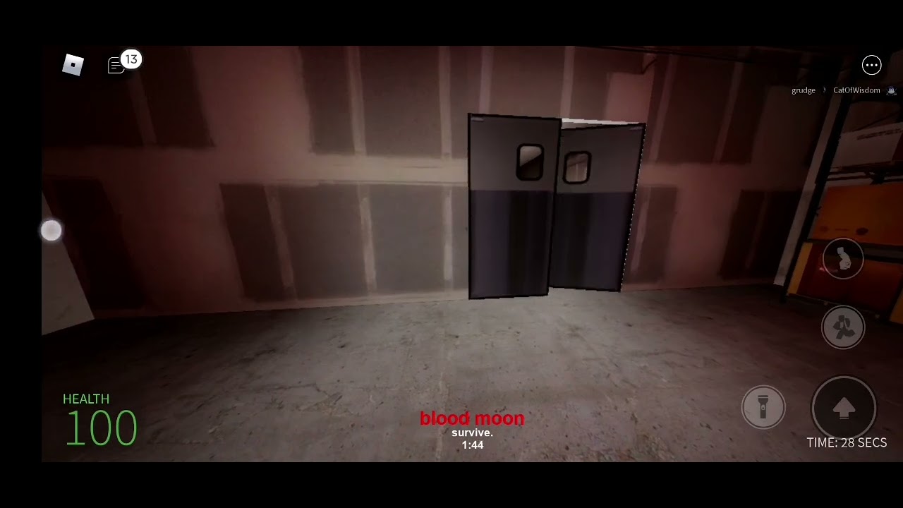 Nico Nextbots Blood moon gameplay - YouTube