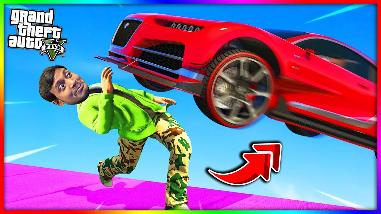 Cars VS Runners in GTA 5 - YouTube