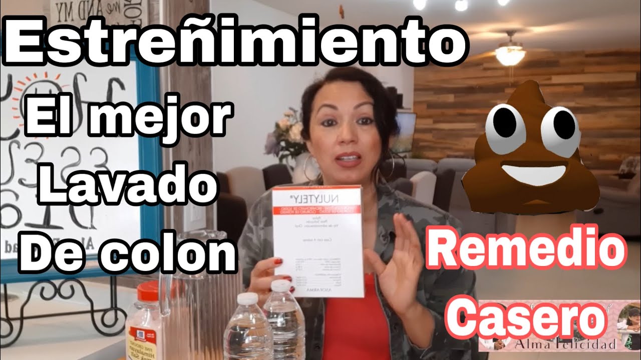 Lavado de colon + remedio casero + sana tu colon - YouTube