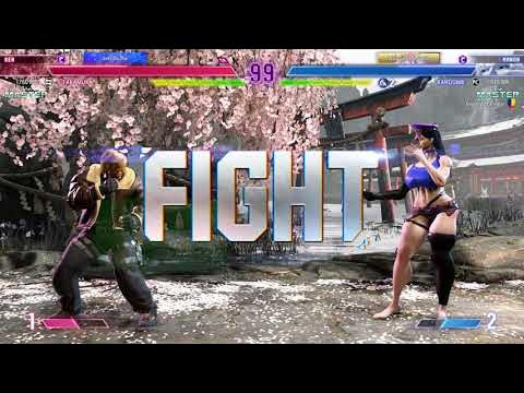 SF6 Takamura (Ken) vs Randumb (Manon Posion cosplay) Street Fighter 6 - YouTube