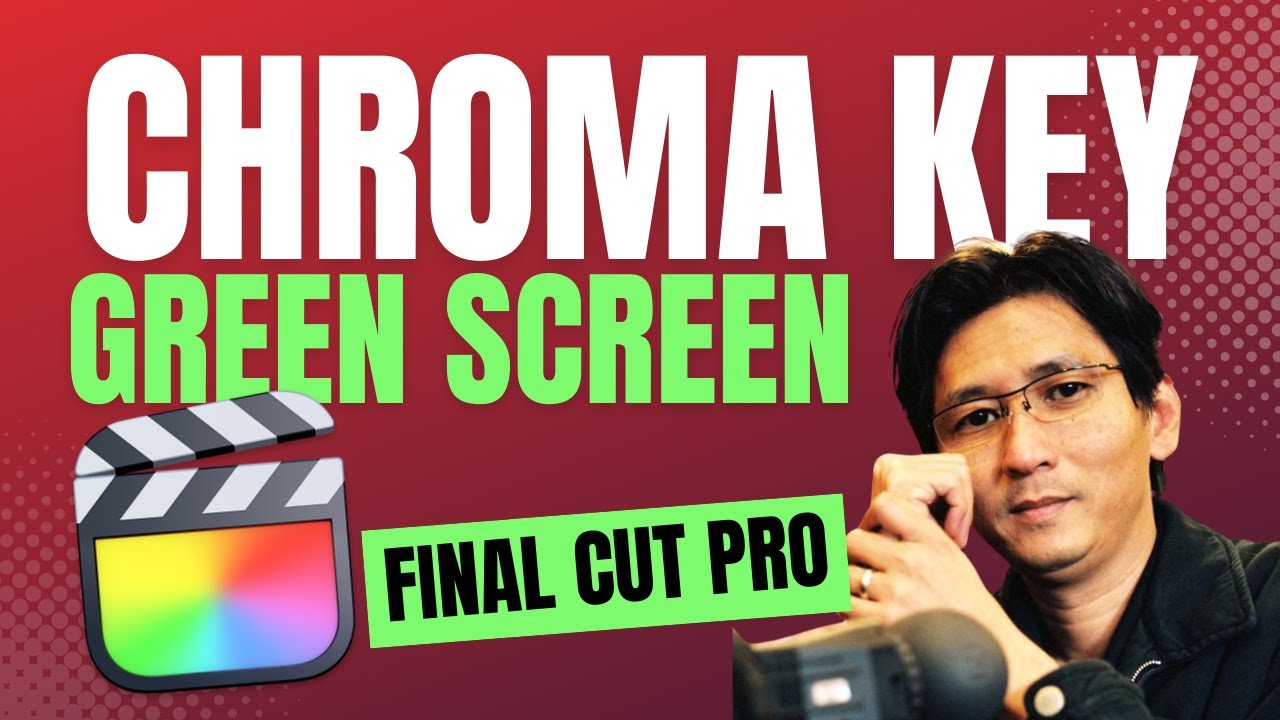 Final cut pro chroma key green screen สอนมือใหม่หัดใช้ฉากเขียว - YouTube