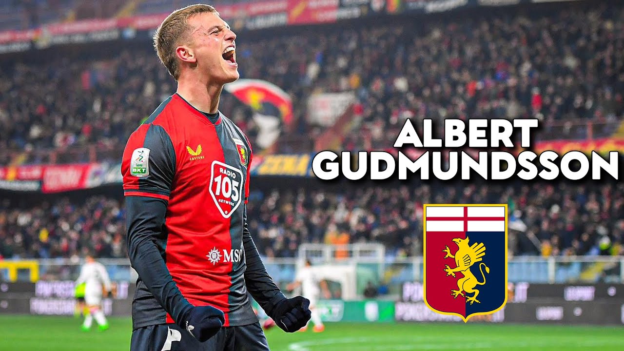 Albert Gudmundsson - Serie B. The best moments, all goals, skills ...