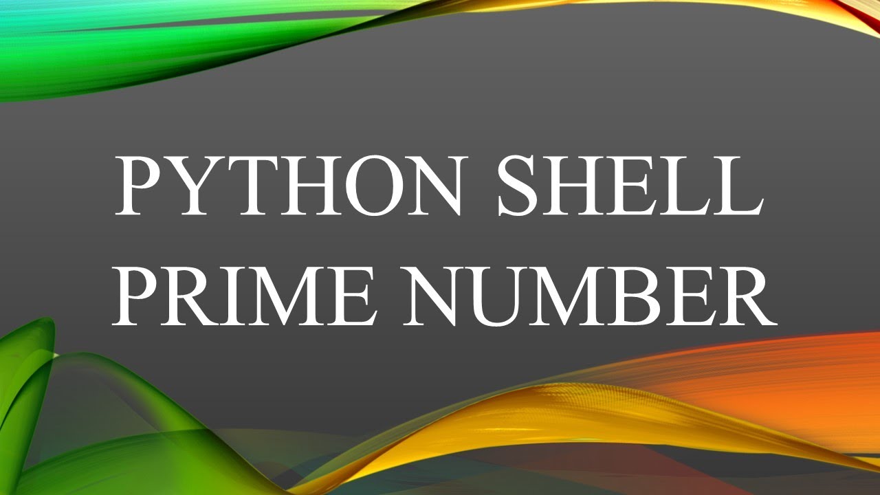 How To Check A Number Is Prime Or Not Python Pythonprogramming Java Youtube